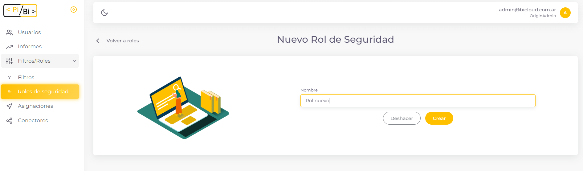 Roles de Seguridad | PiBi-Docs